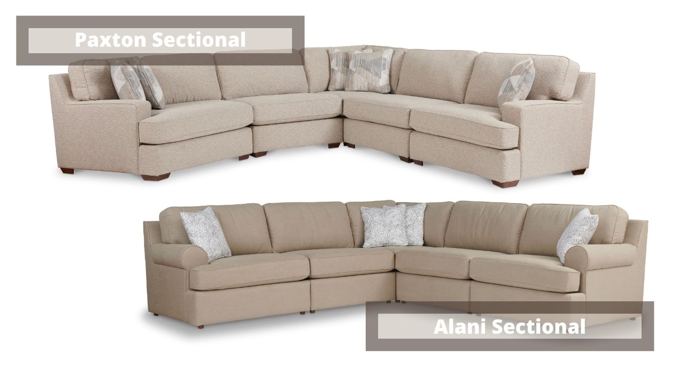 Comparison of Paxton Sectional vs. Alani Sectional at La-Z-Boy